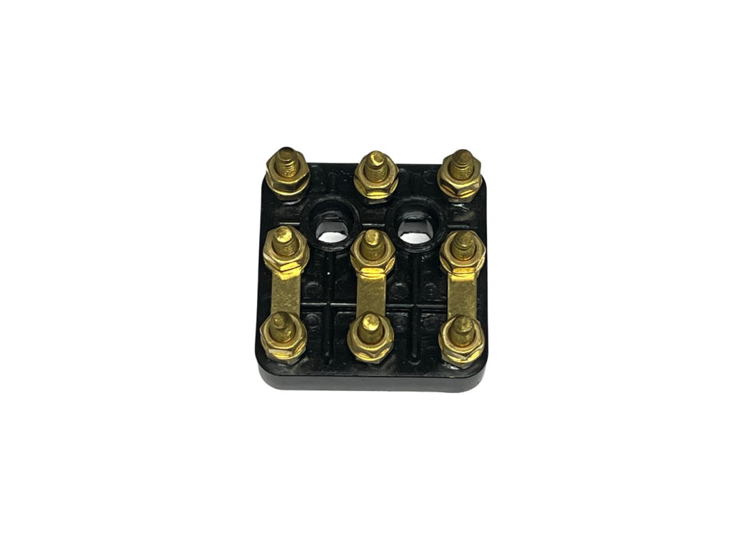 Jenkins Electric | 9-post Terminal Block, 16A, 40x40mm